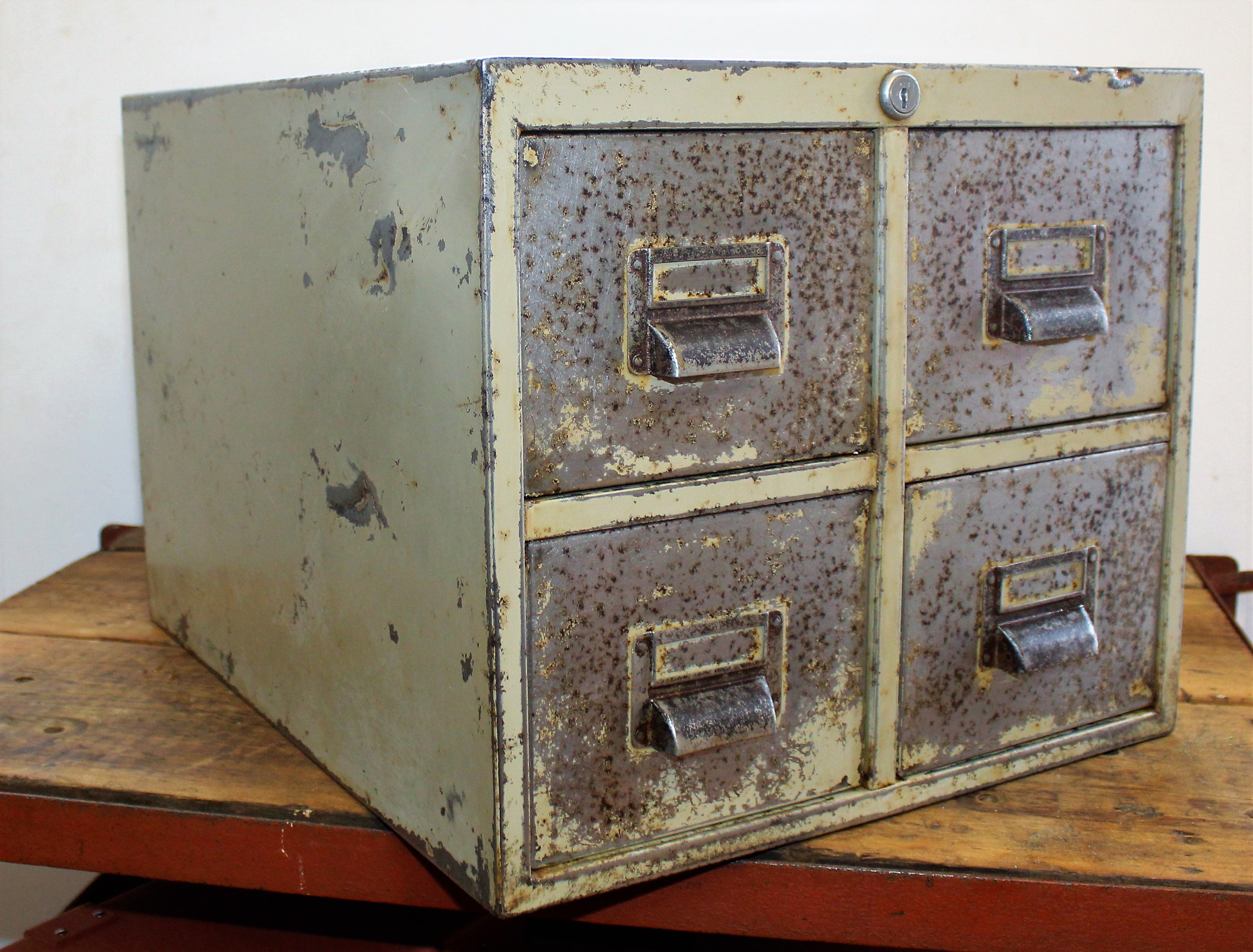 1950s Steel Four Draw Cabinet Card Index Holder Drawer Office - Etsy UK