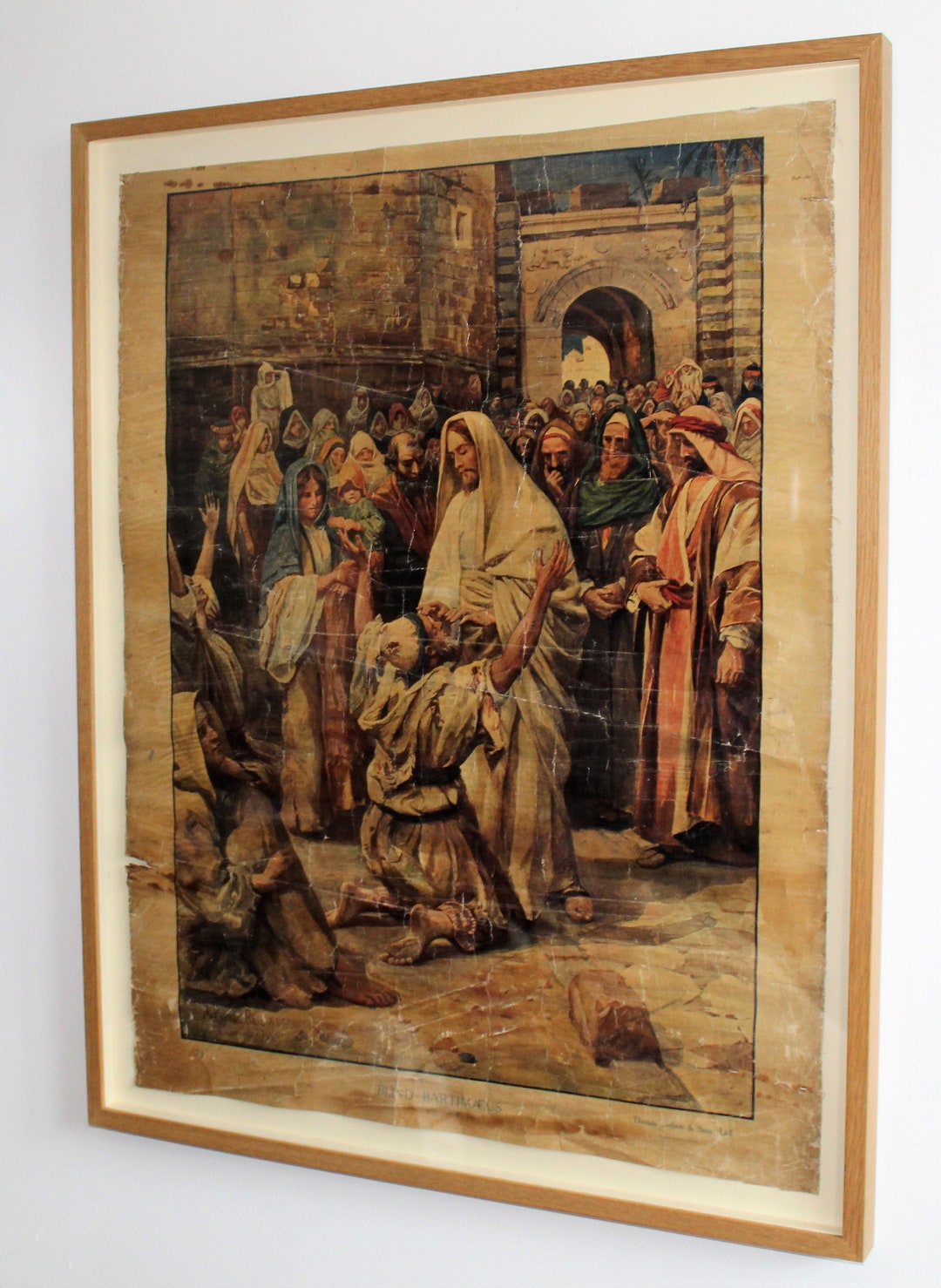 Biblical Religious Posters Charts Medical Vintage Macabre Religion ...