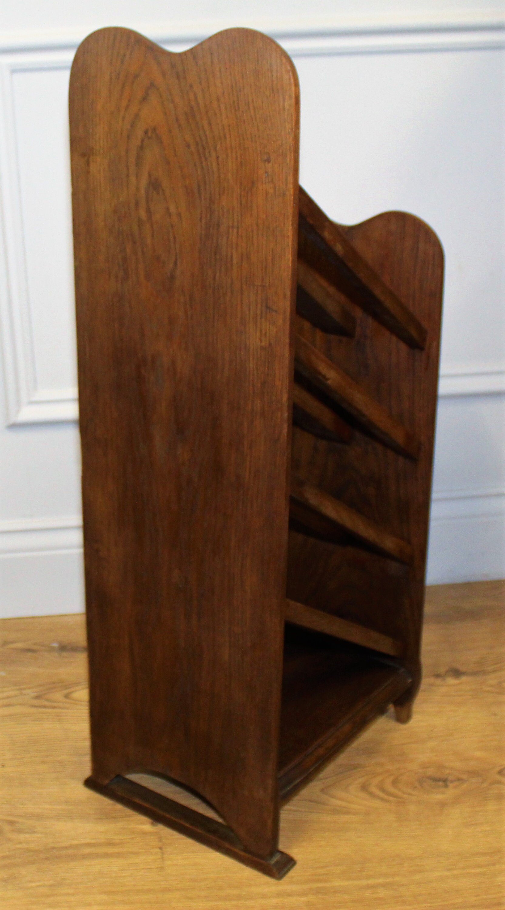 Arts and Crafts Oak Antique Newspaper Magazine Rack Cabinet - Etsy UK