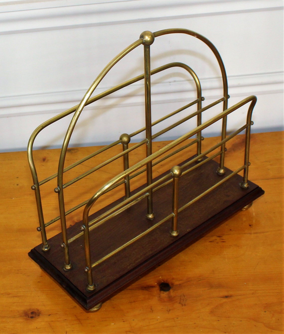 Arts and Crafts Antique Letter Magazine Rack Desk Cabinet Box | Etsy