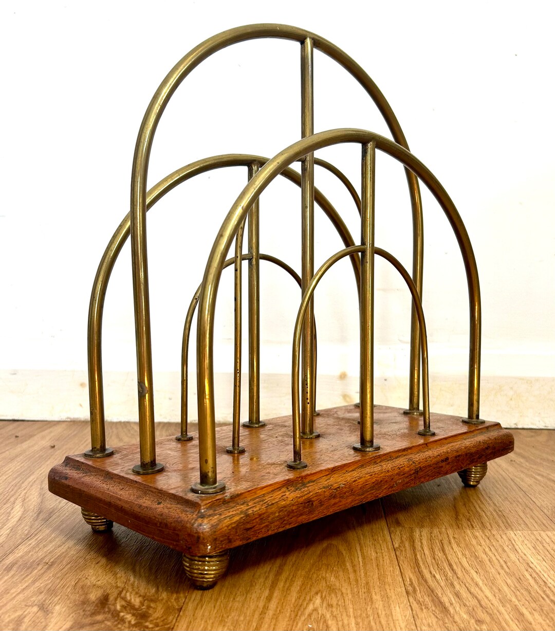Art Deco Antique Letter Magazine Rack Desk Cabinet Box Industrial ...
