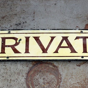 Private GPO Post Office British Railways Enamel Sign Railwayana Rail ...
