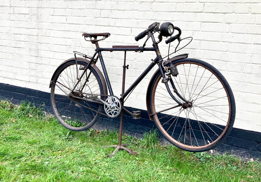 1930s Mens Raleigh Vintage Path Racer Bicycle Cycle Road Antique Retro ...