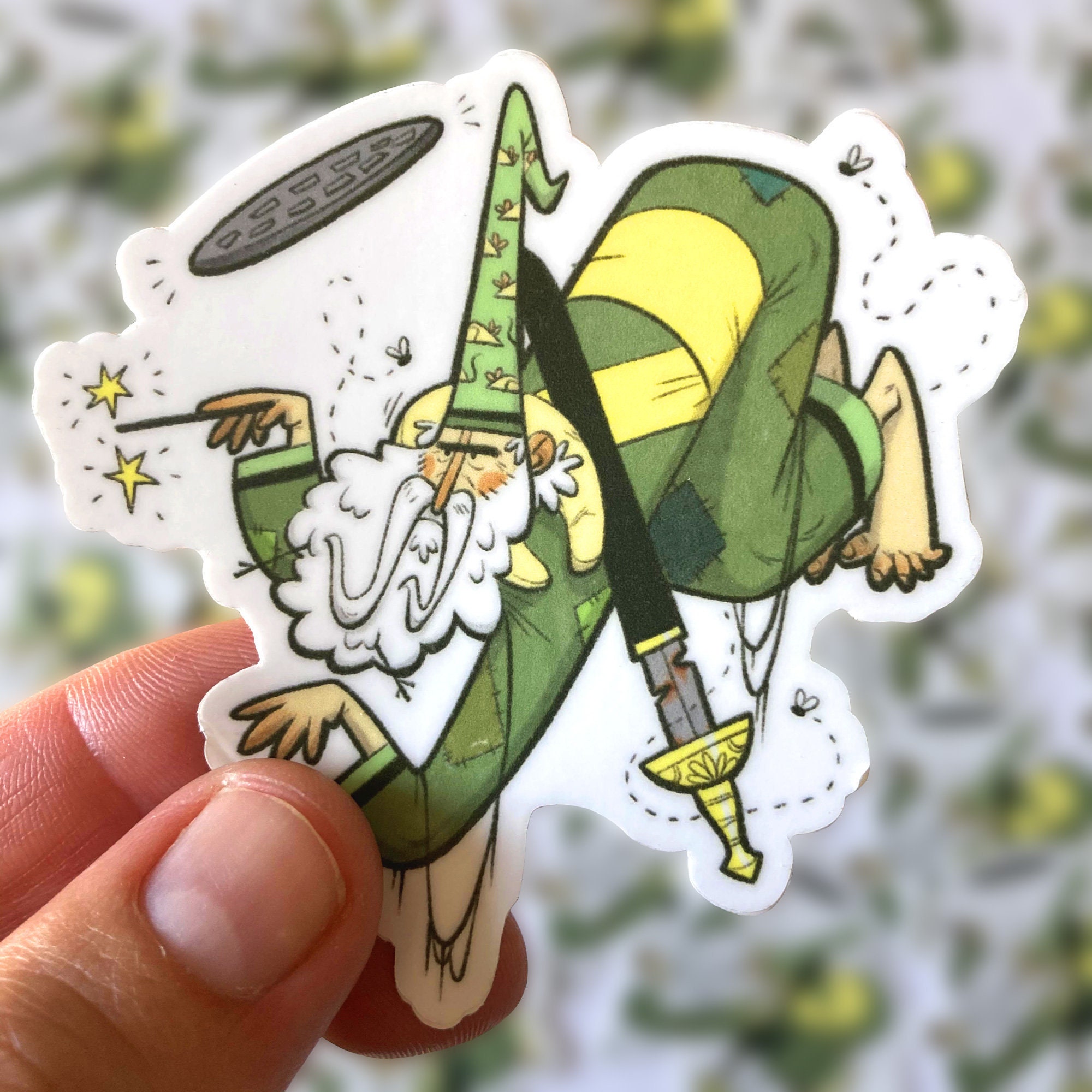 Sewer Wizard Vinyl Sticker, Vinyl Decal, Laptop Sticker - Etsy