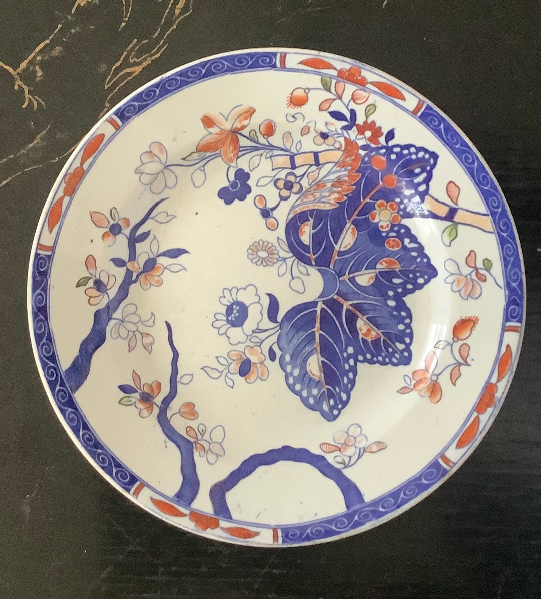 Antique Spode Tobacco Pattern Small Plate - Etsy
