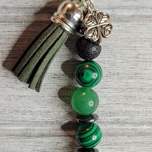 Gemstone Keychain - Etsy