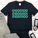 DAD in Binary Code Shirt - Father's Day Shirts Gifts - Cool Secret Code ...