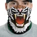 Tiger Face Fangs Teeth Face Mask Neck Gaiter Shield Social Distancing ...