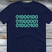 DAD in Binary Code Shirt - Father's Day Shirts Gifts - Cool Secret Code ...