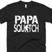 Papa Squatch Shirt - Sasquatch Bigfoot Shirts Gifts for Dad Father's ...