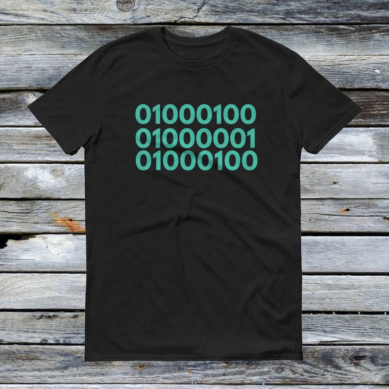 DAD in Binary Code Shirt - Father's Day Shirts Gifts - Cool Secret Code ...