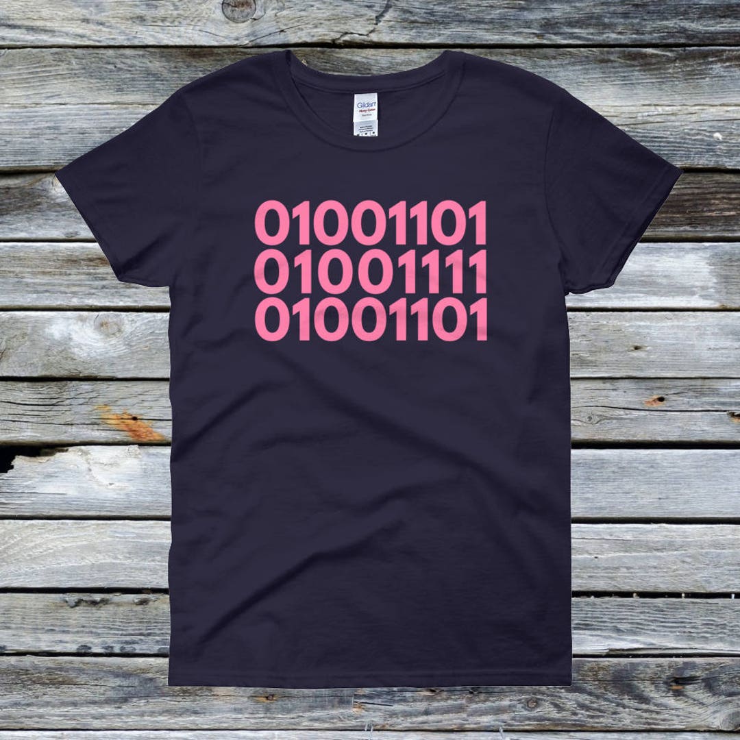 Mom in Binary Code Shirt - Unique Mother's Day Gifts Shirts - Secret ...
