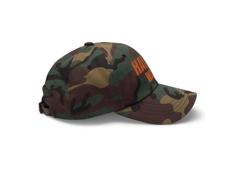 Kamala Harris Tim Walz Camo Camouflage Hat With Orange Lettering - Etsy