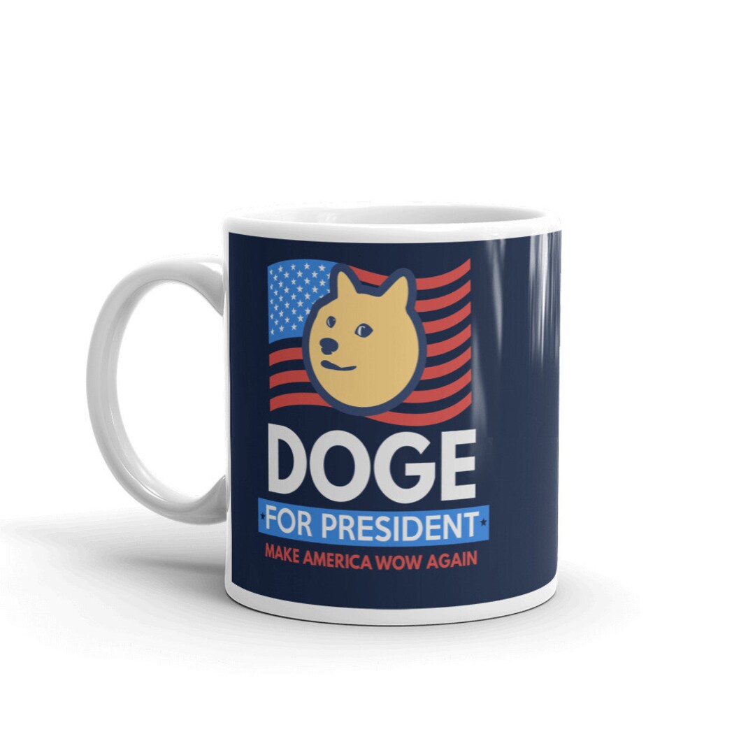 Doge Meme Dogecoin Moon Coffee Cup Mug - Etsy