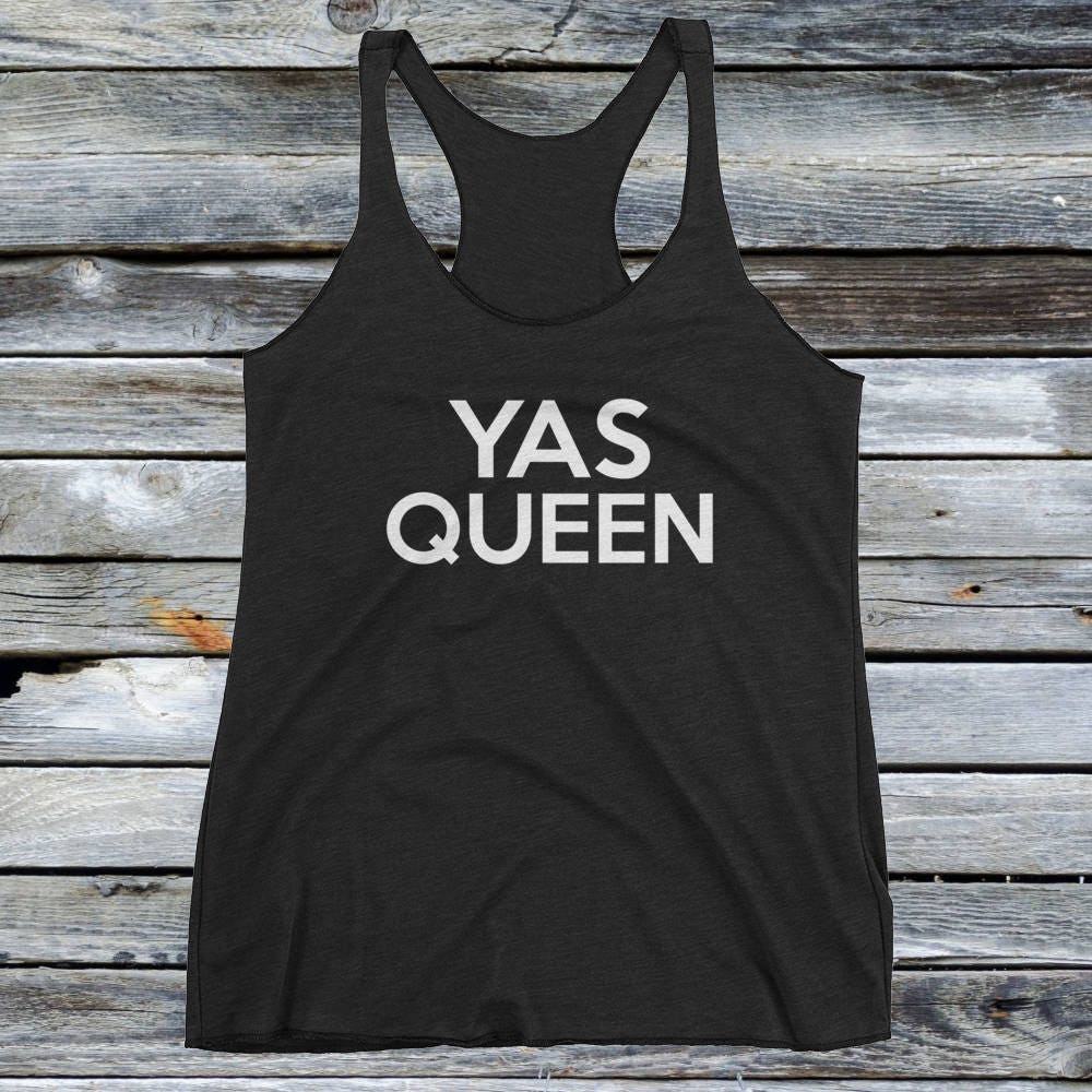 Yas Queen Shirt Tank Yaas Queen - Etsy