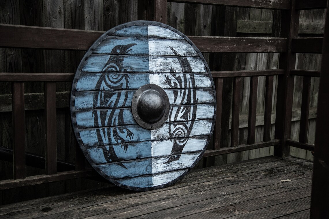 Assassins Creed Valhalla Ravenclan Inspired Shield 29481 | Etsy