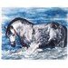 Custom Painted Horse Portrait From Photo Memorial Horse Painting Real ...