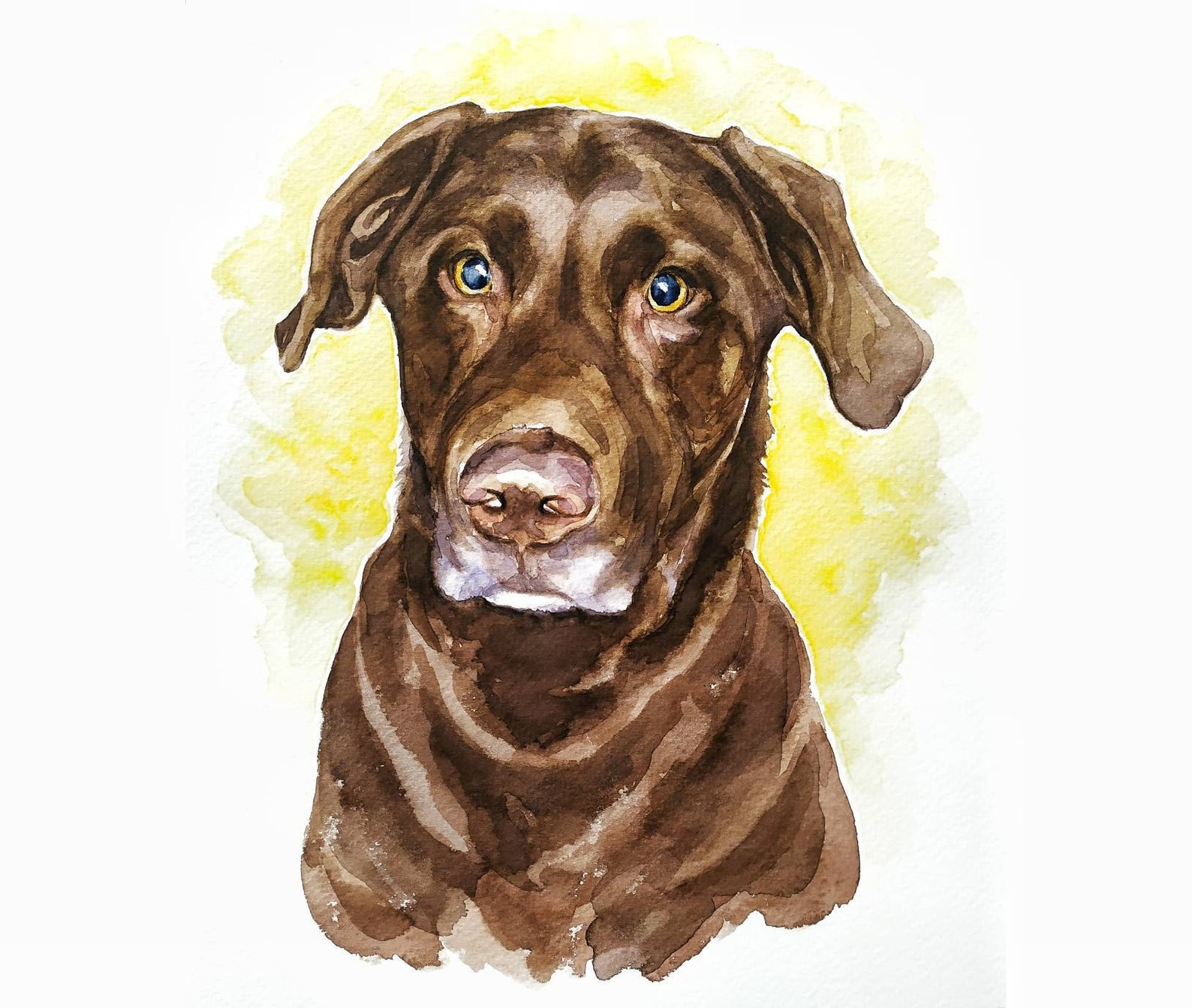 Custom Dog Portrait From Photo Dog Owner Gift Personalized Dog - Etsy
