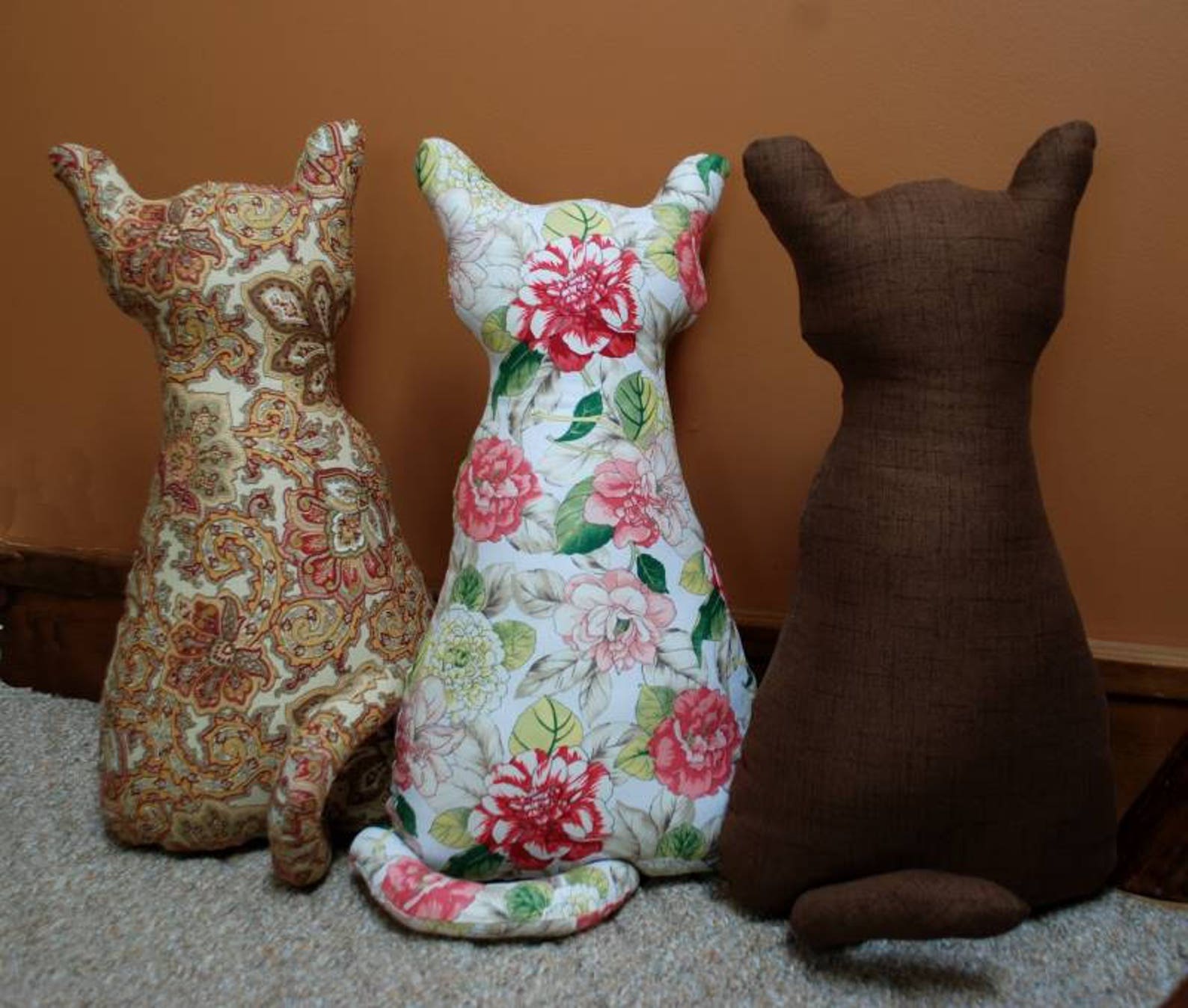 PDF Sewing Pattern STUFFED CAT Sewing Pattern Door Stop Cat - Etsy