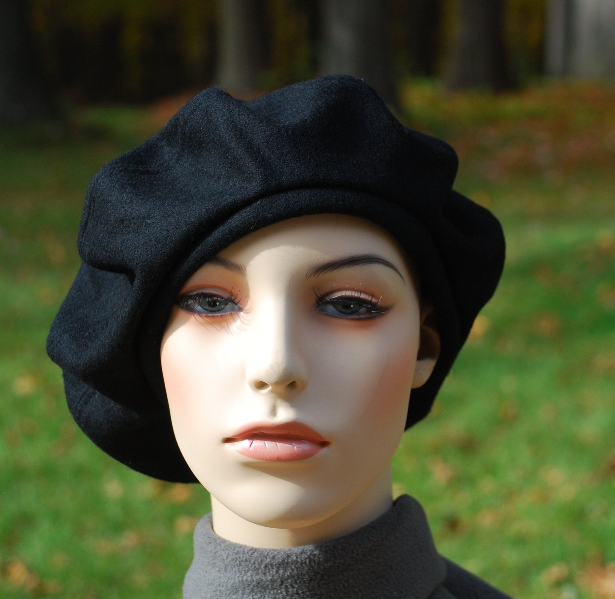 PDF PATTERN BERET, Tam, Hat Pattern, Beret Pattern, Tam Sewing Pattern ...