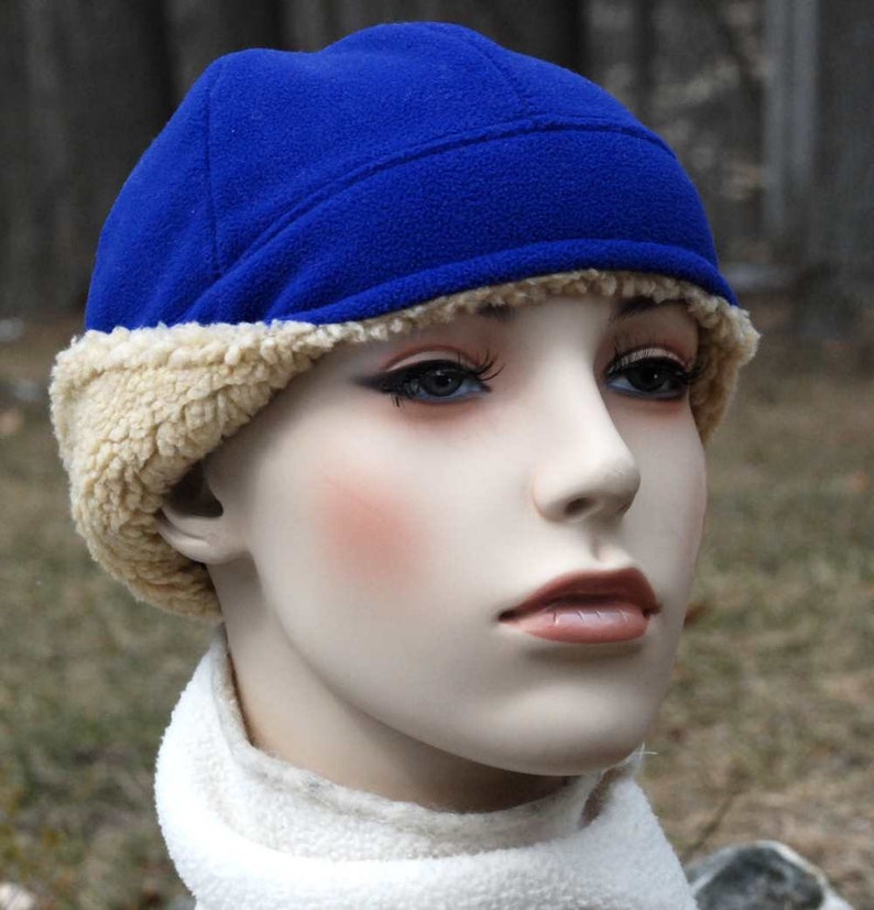 Hat With Ear Warmers Sewing Pattern PDF Polar Fleece Hat Sewing Pattern hat-with-ear-warmers-sewing-pattern-pdf-polar-fleece-hat-sewing-pattern