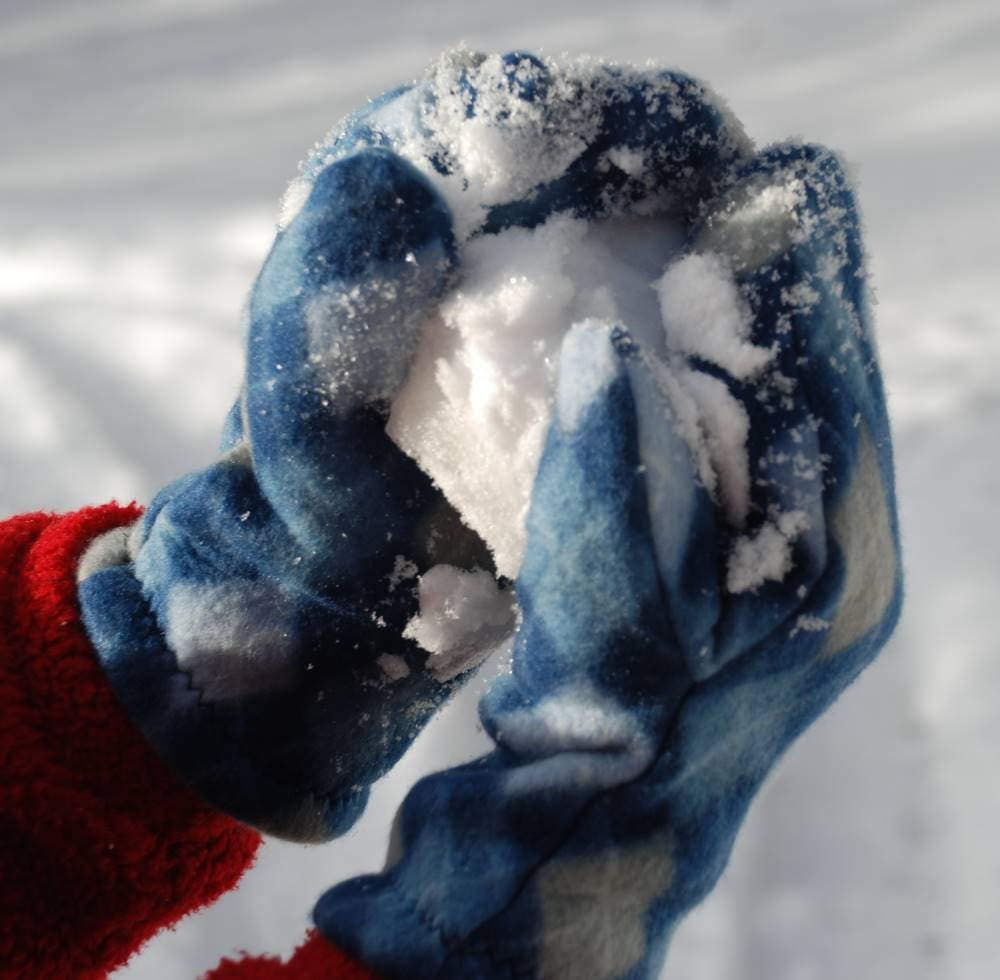 PDF PATTERN Mittens X Sm Sm Med DOUBLE Layer Polar Fleece - Etsy