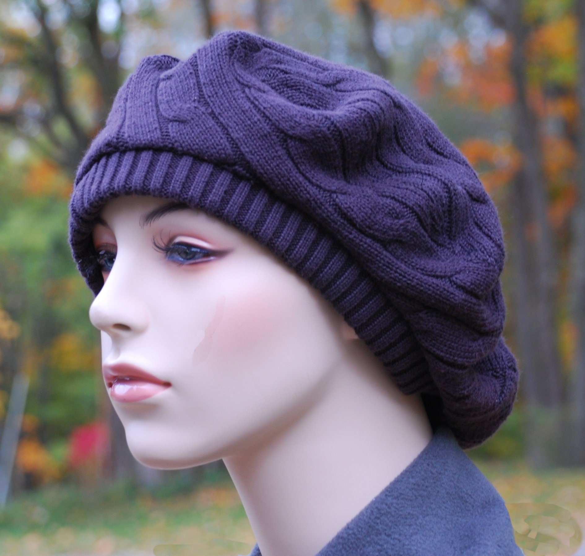 PDF PATTERN BERET, Tam, Hat Pattern, Beret Pattern, Tam Sewing Pattern ...