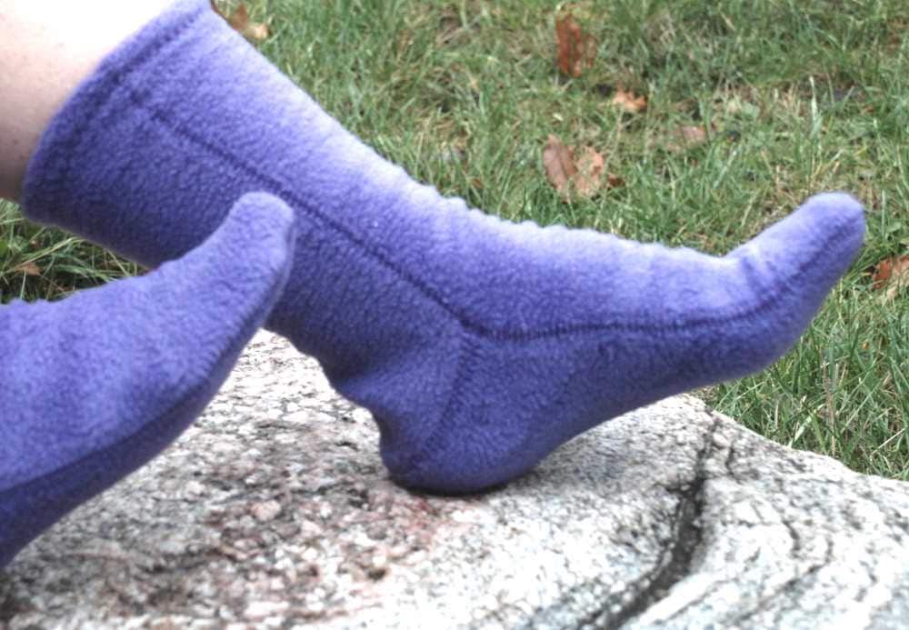 PDF Pattern SOCKS Polar Fleece Socks Socks Sewing Pattern | Etsy
