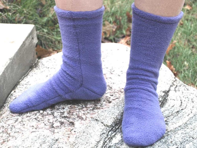 PDF Pattern, SOCKS Polar Fleece Socks, Socks, Sewing Pattern - Etsy