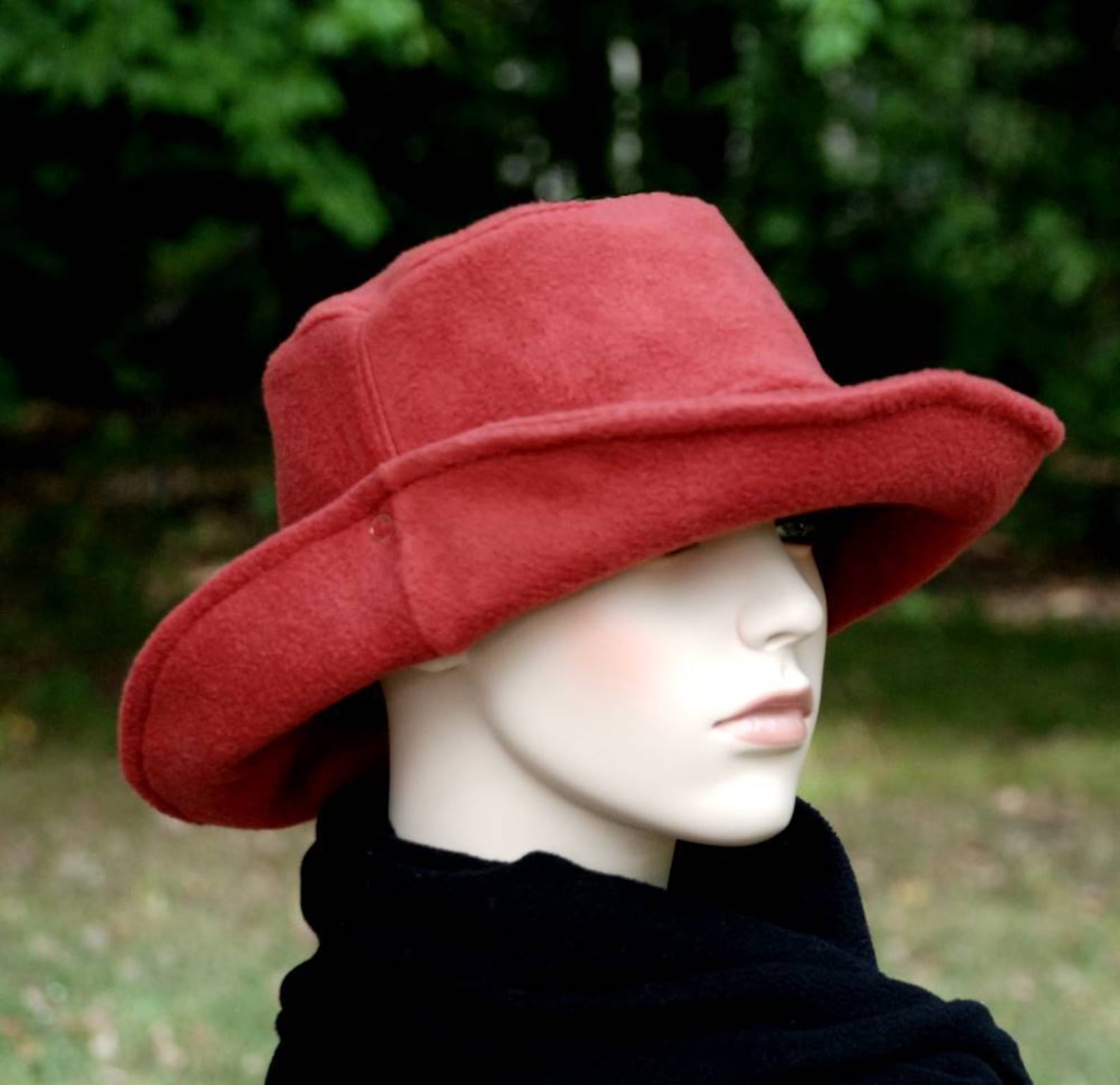 PDF PATTERN Polar Fleece Cowboy Hat Hunter Hat Camo Hat | Etsy