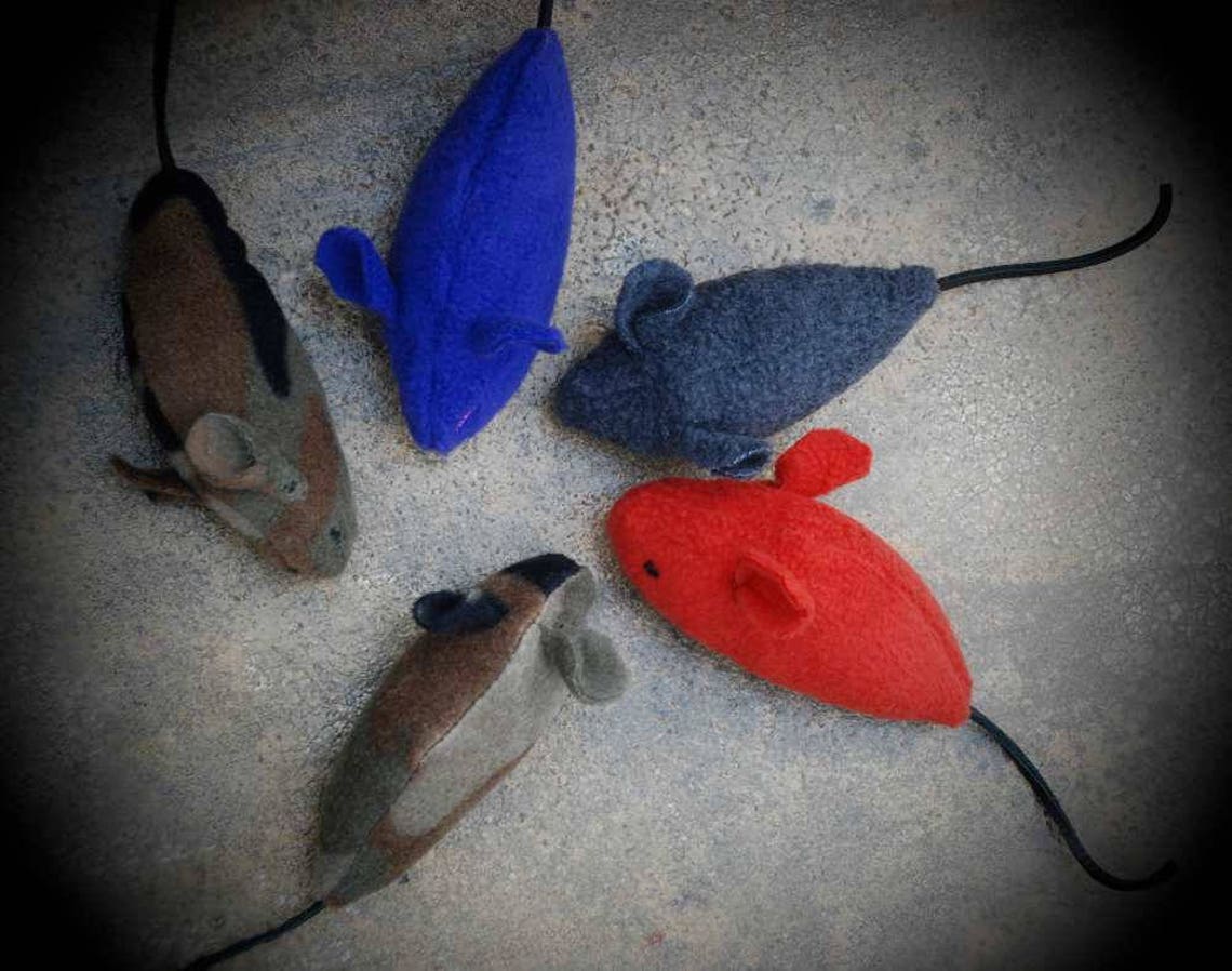 Pdf Catnip Mouse Pattern Stuffed Mouse Pattern Pattern Etsy