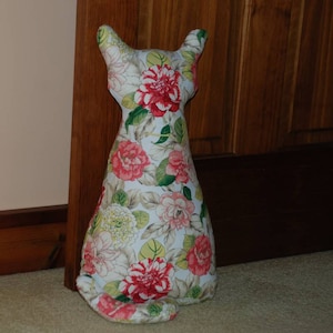 PDF Sewing Pattern, STUFFED CAT Sewing Pattern, Door Stop, Cat Pattern ...