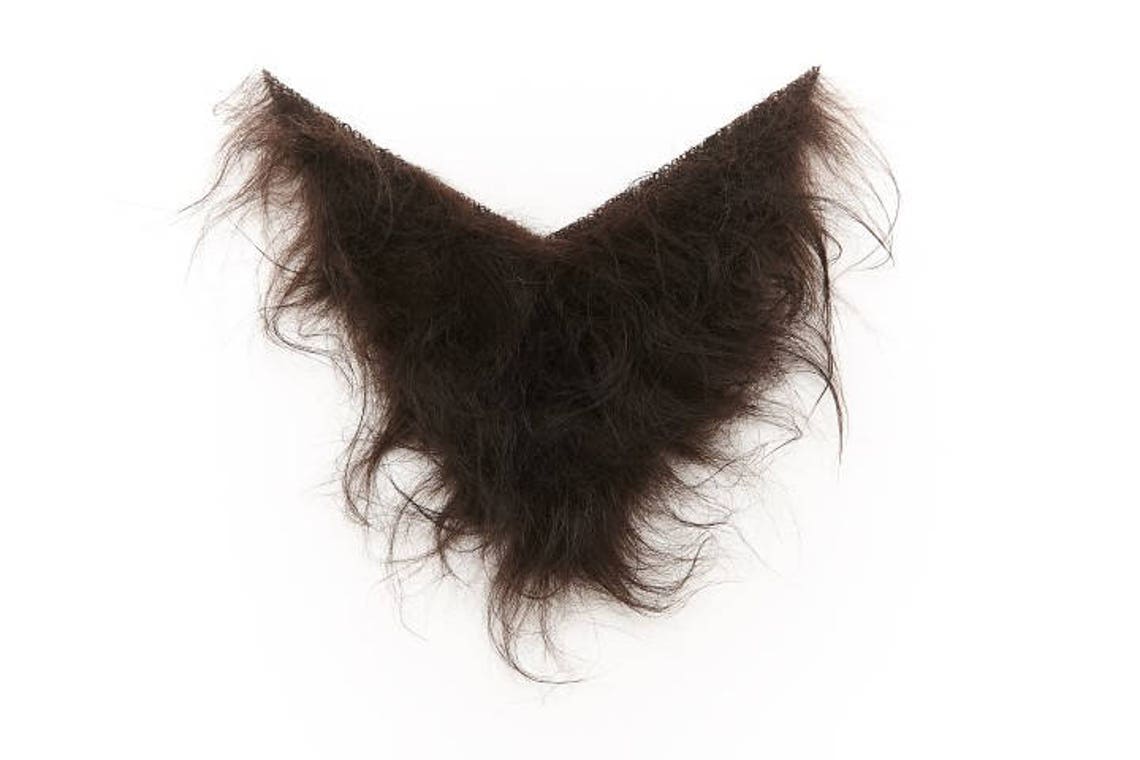 Realistic V-shaped Dark Brown Merkin Pubic Decoration - Etsy