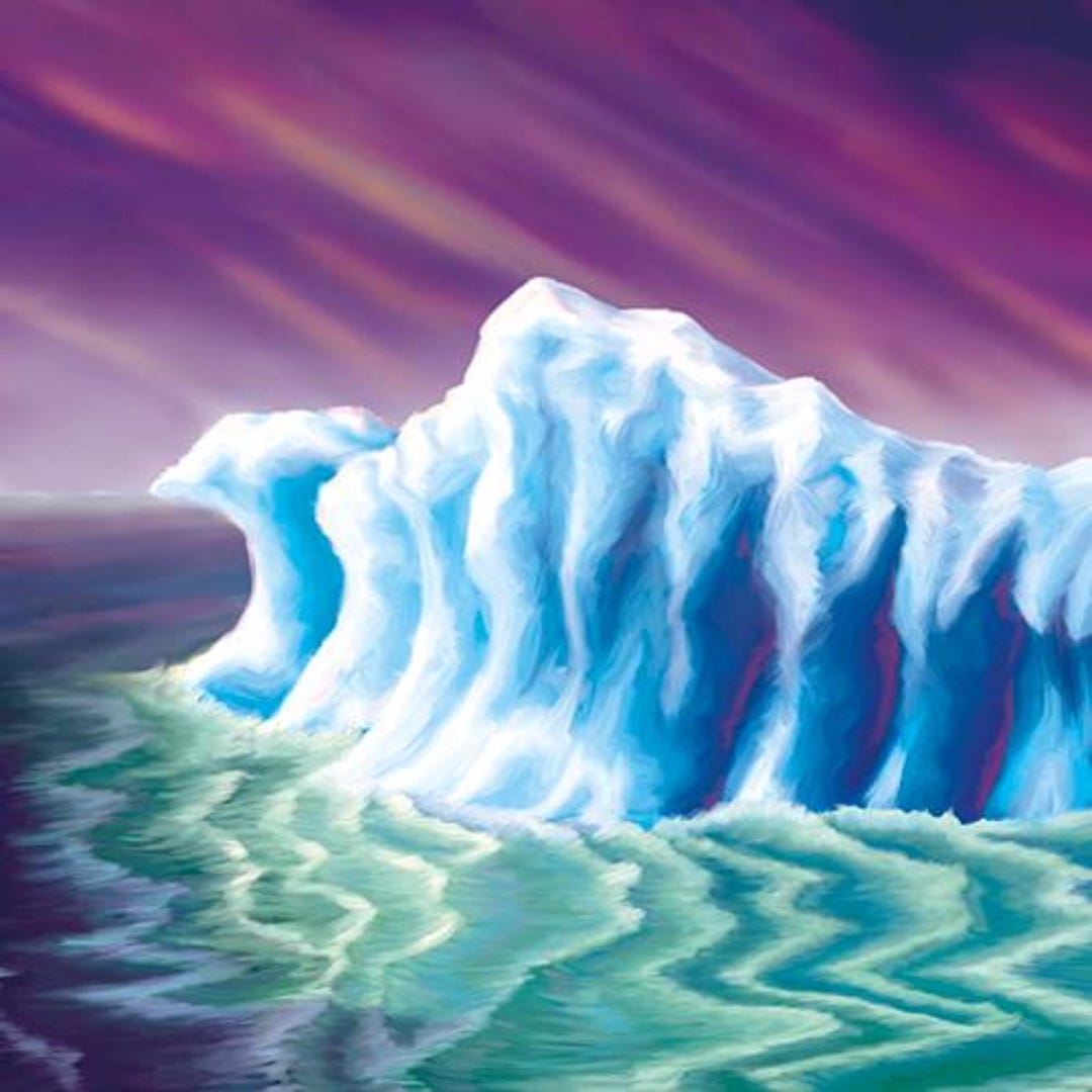 Handmade Digital Art Landscape - Etsy