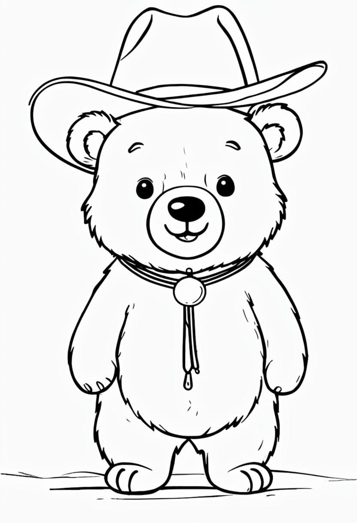 Western Cowboy Theme - Coloring Book Pages - Etsy