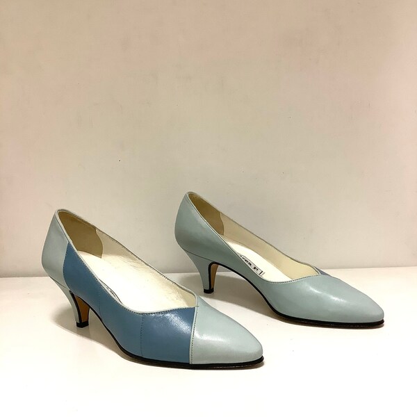 Two Tone Pumps - Etsy