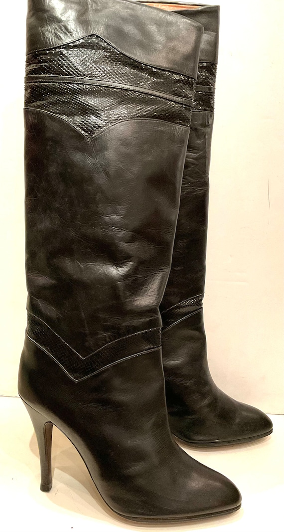 bottes vintages en cuir - Gem