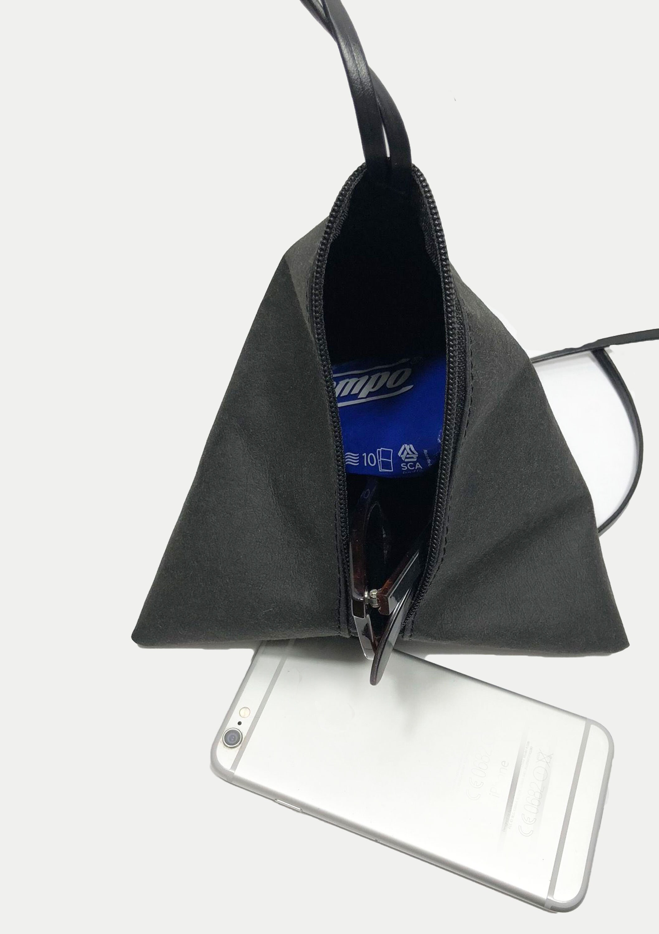 Pyramid Bag PYRAMIDENCLUTCH Handbag in Jacron Minimalist Design BAG109 ...