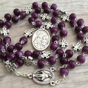 St Joseph Rosary, Patron Saint of Fathers & Families, Chaplet of St ...