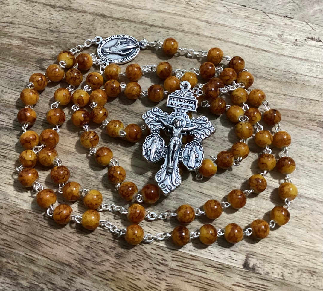 Franciscan Crown Rosary, Seven Decades Rosary, Handmade Rosary - Etsy ...