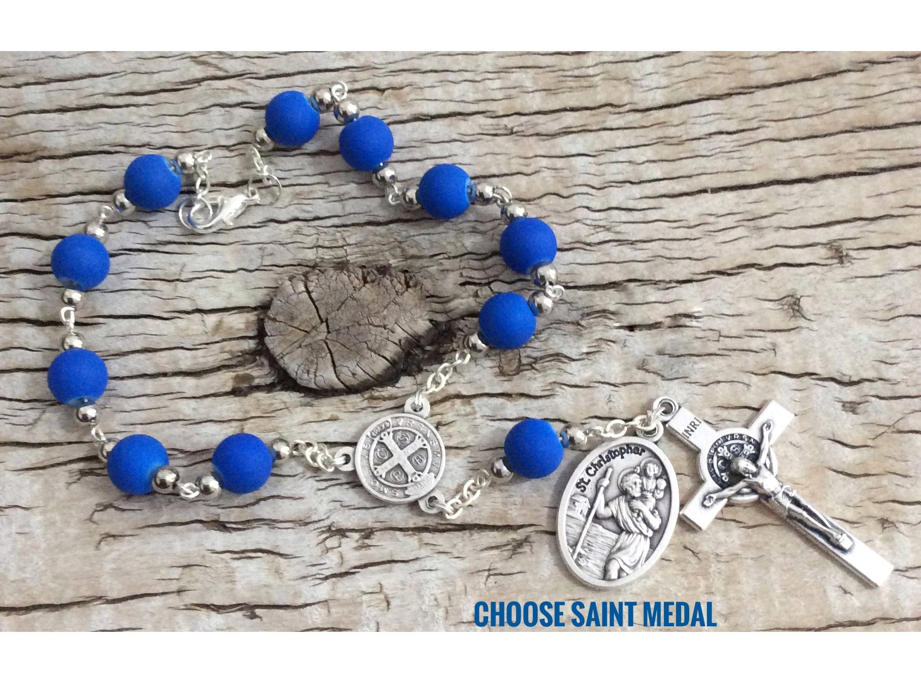Auto Rosary Car Rosary Patron of travel St Christopher Car | Etsy