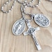 Protection From Evil Necklace, Catholic Saint Pendant Necklace ...