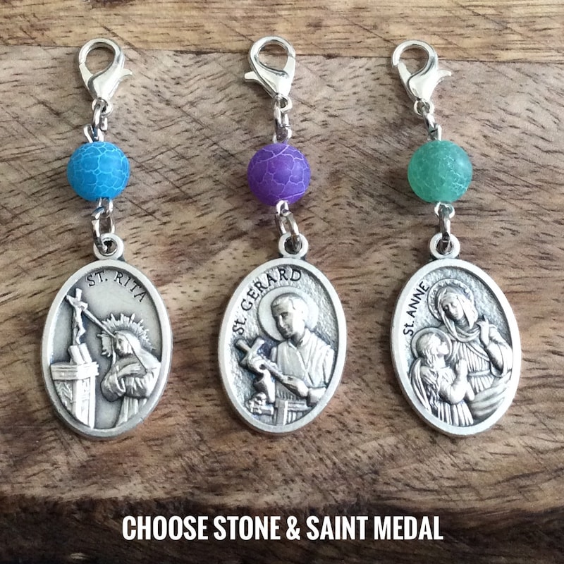 St Anthony Keychain - Etsy