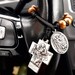 Catholic Wooden Car Rosary, Pastor Travel Gifts One Decade Auto Rosary ...