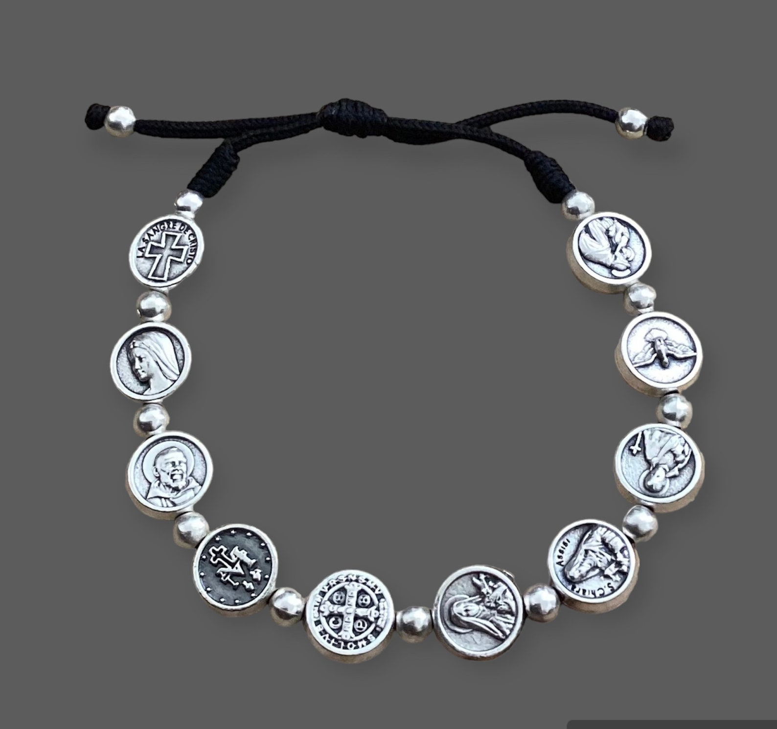 Rosary Bracelet, Saint Catholic Bracelet, All Saints, Christian Unisex ...