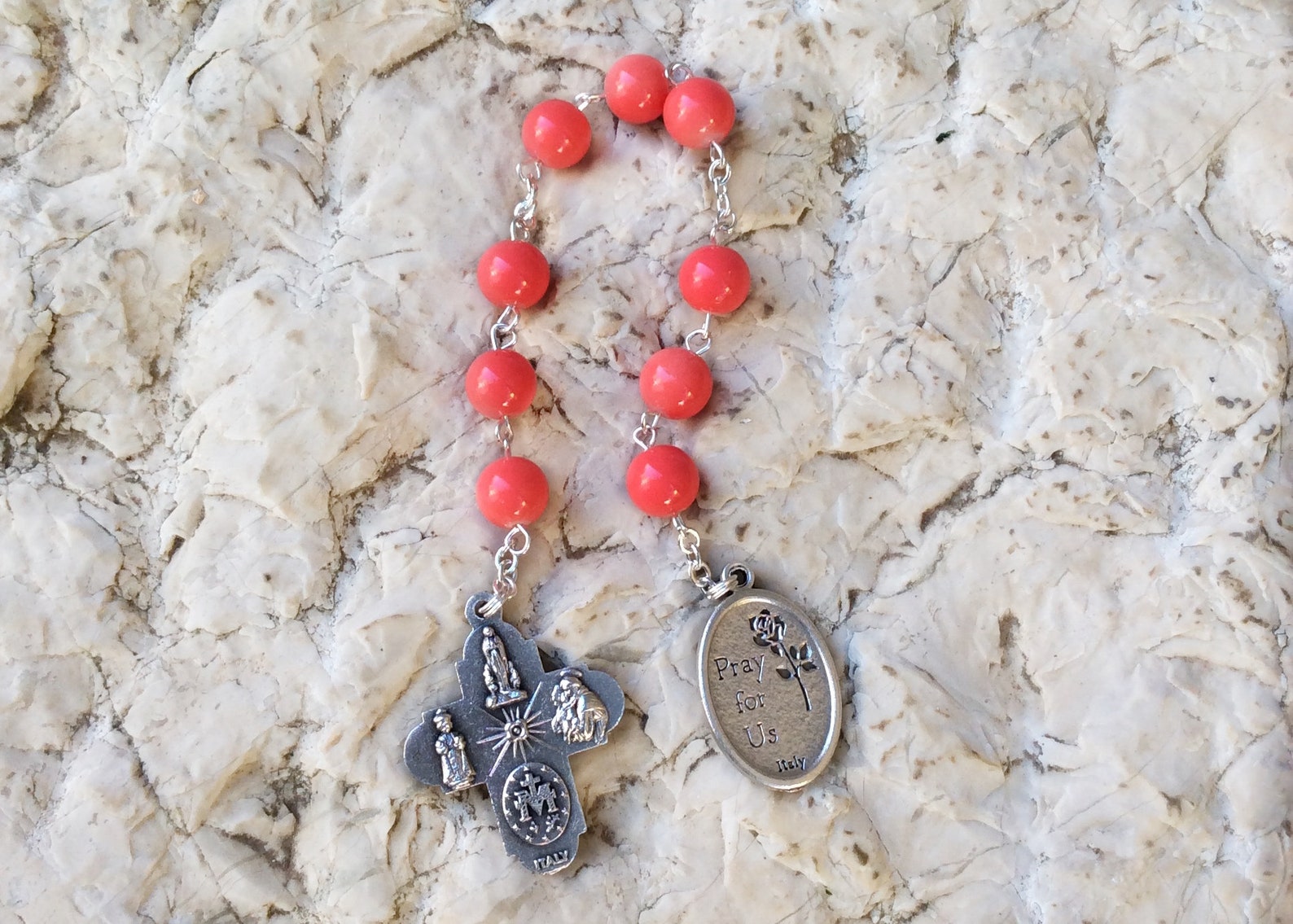 St Rita Chaplet Rosary Chaplet Impossible causes St of | Etsy