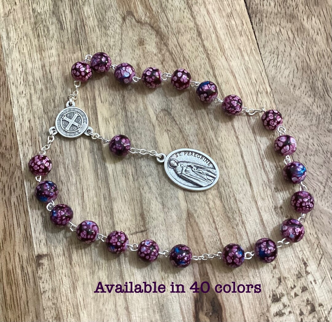 St Peregrine Chaplet, Patron St of Cancer, Saint of Incurable ...