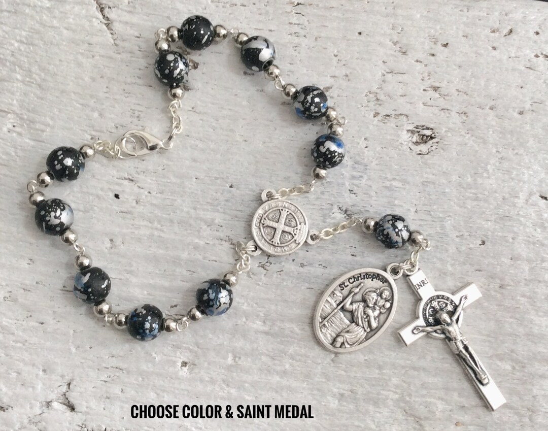 Auto Rosary, Personalized Car Rosary, Pocket Rosary, Personalized ...