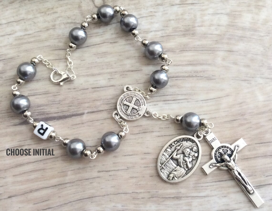 Auto Rosary Personalized Rosary Car Rosary Patron of - Etsy