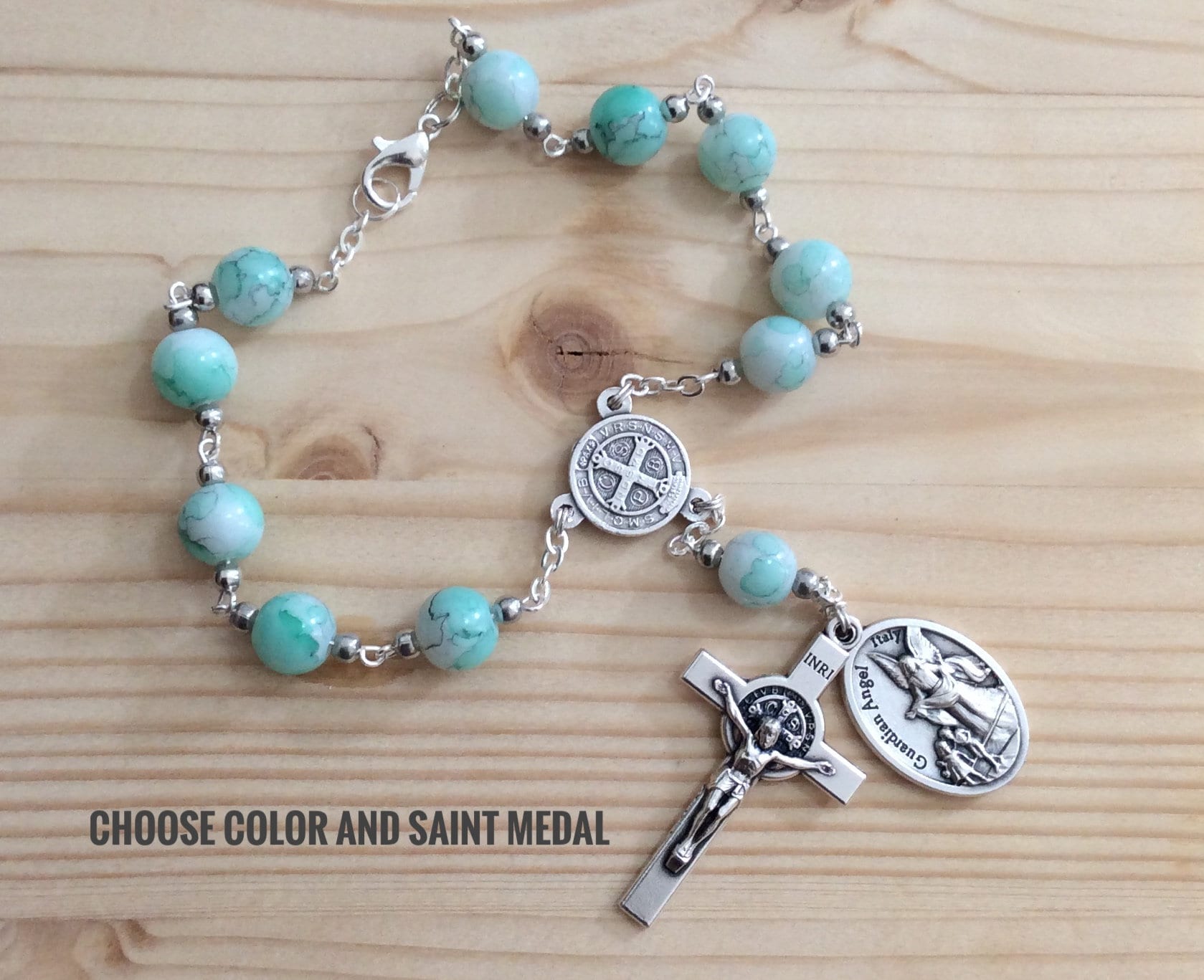 Auto Rosary Car Rosary Patron of Travel St Christopher Car - Etsy